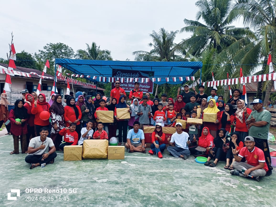 Semarak Perayaan HUT RI di Ponder